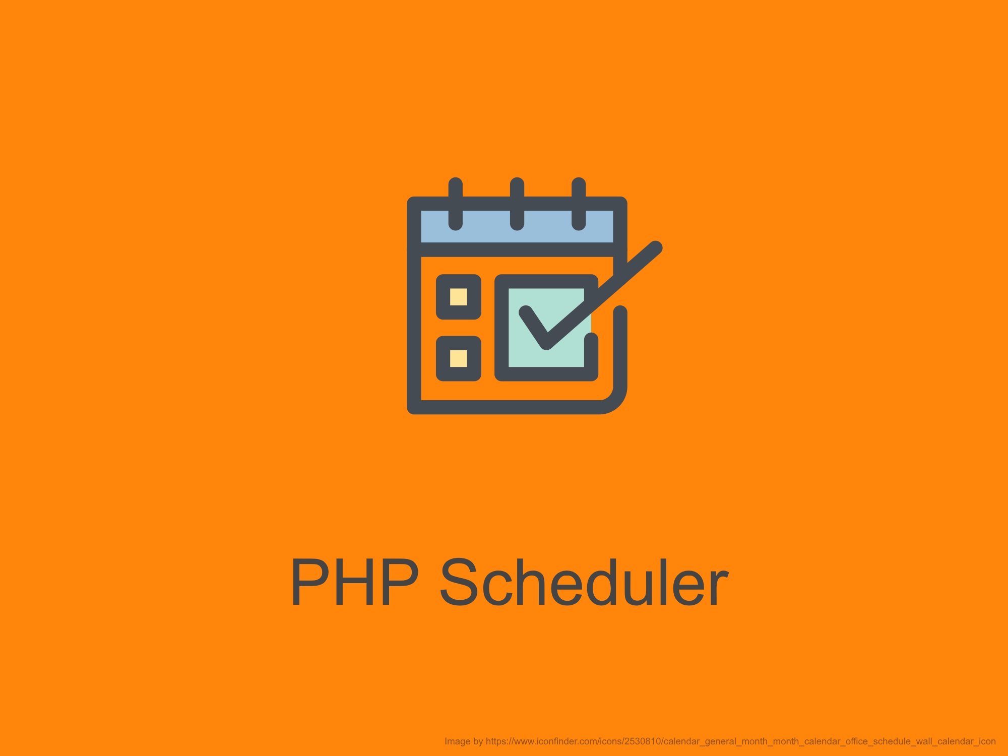 กำหนดเวลาทำงานด้วย PHP Scheduler - rundiz